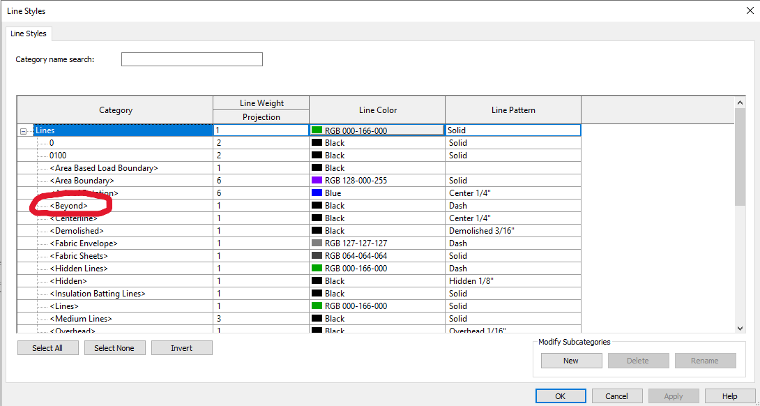Control the look of those lines below your slab - BIM Concepts